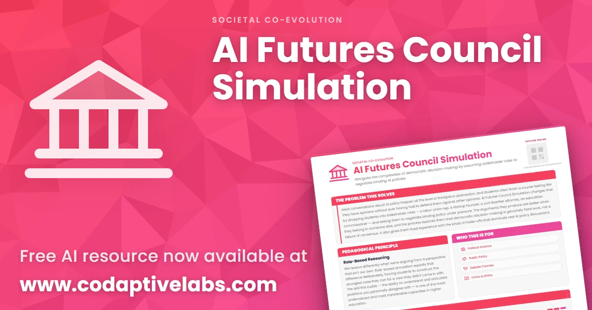 AI Futures Council Simulation — Codaptive Labs