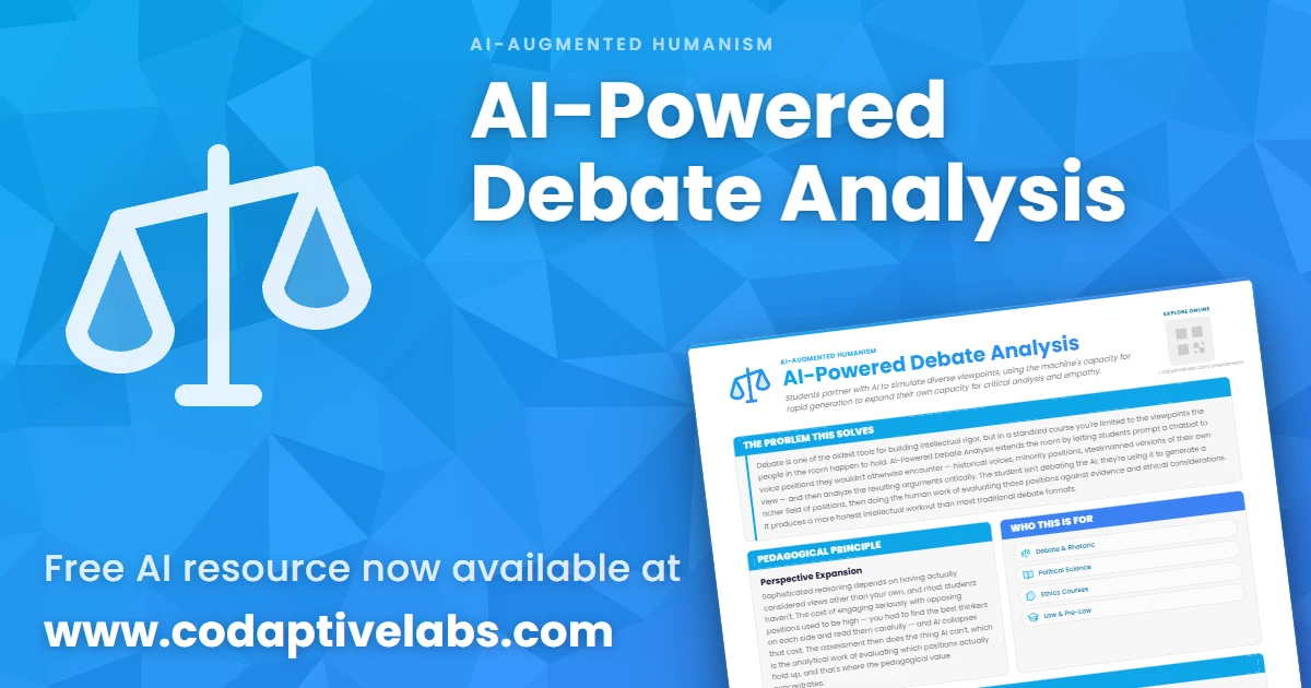 AI-Powered Debate Analysis — Codaptive Labs